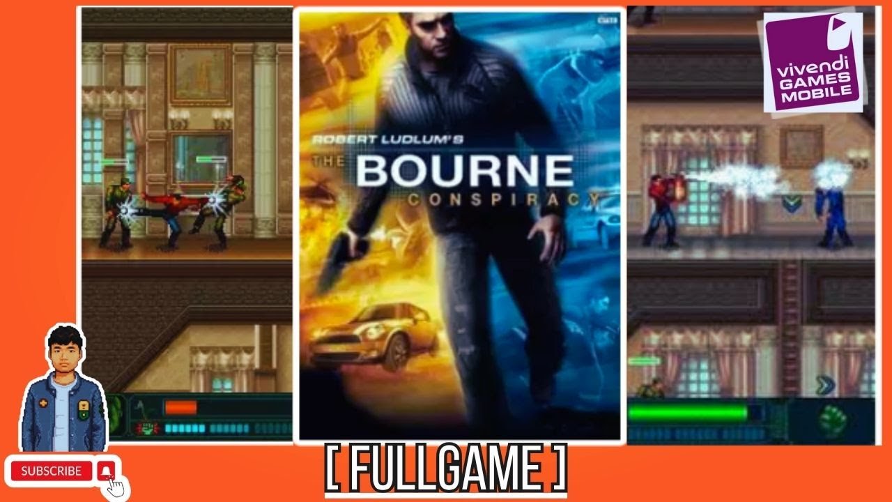 The Bourne Conspiracy java game [ play on android ] - YouTube