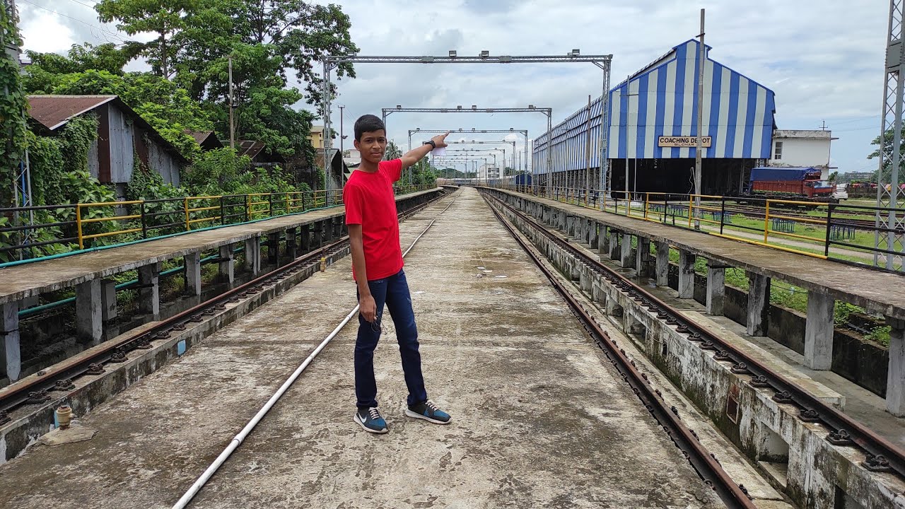 Silchar Railway Station Electrification Update (Vlog#3). - YouTube