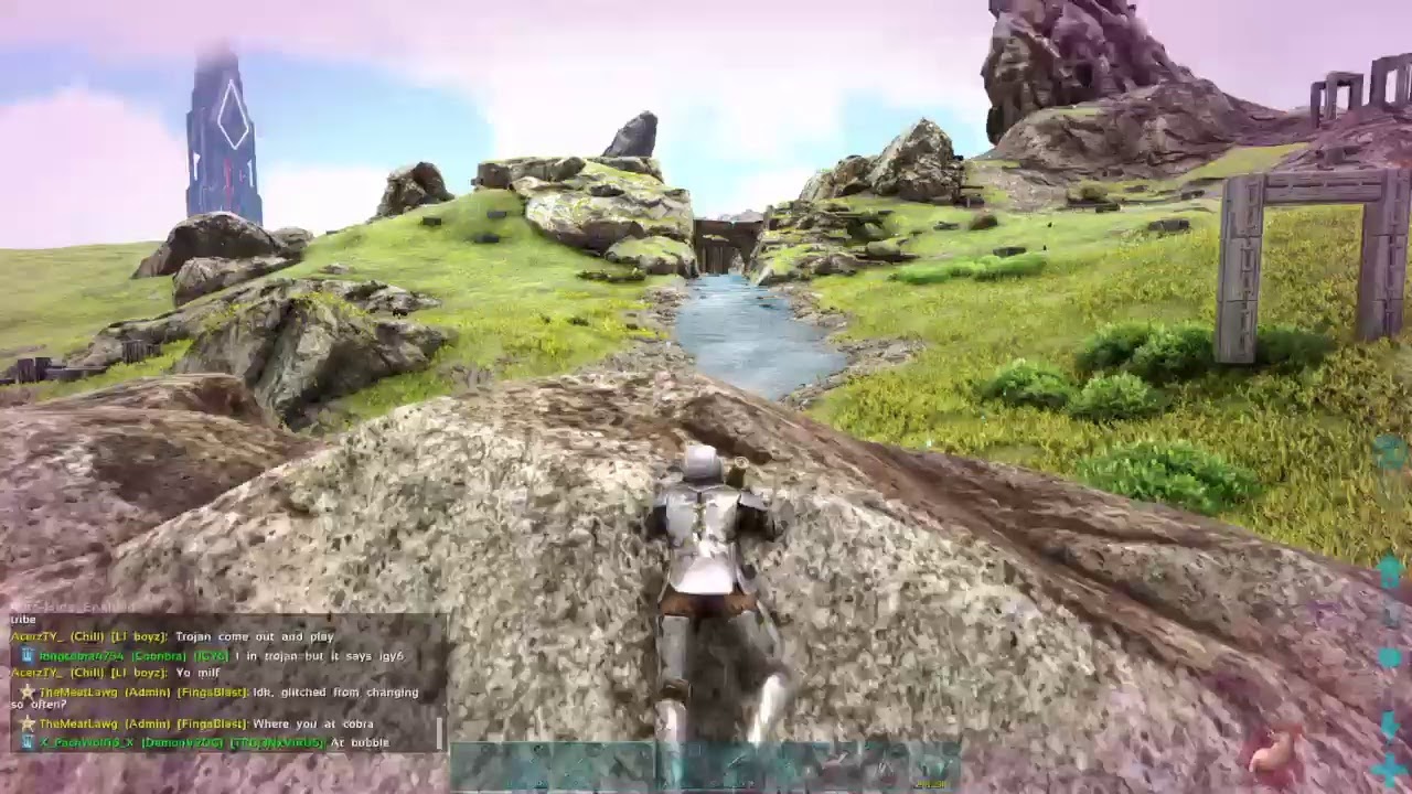 Ark/pvp/defending/highlands cave - YouTube