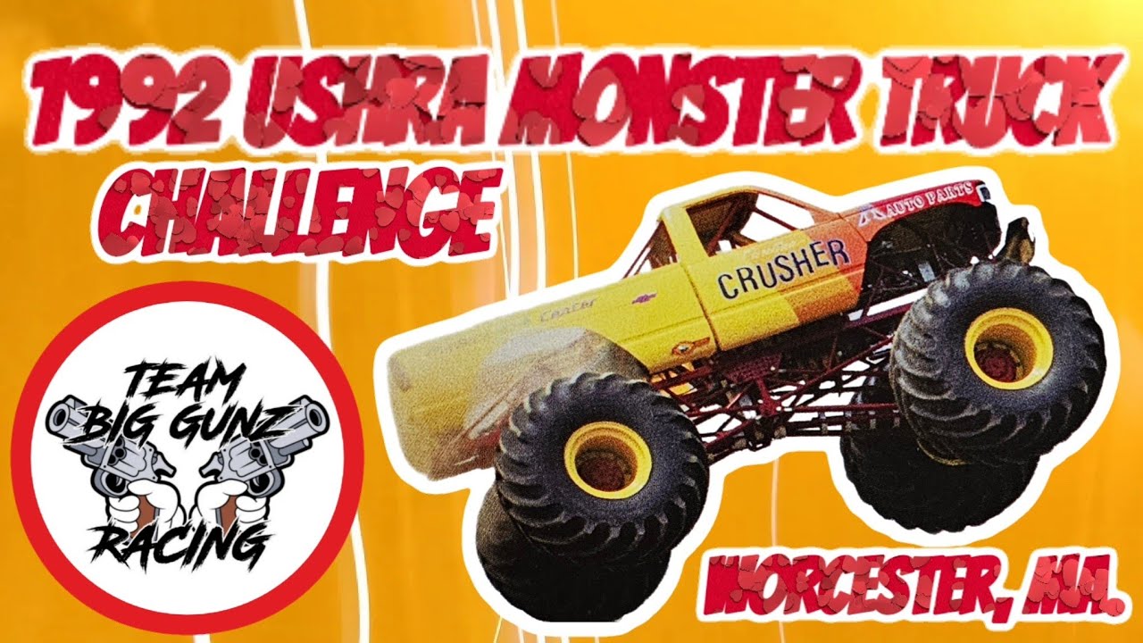 1992 USHRA MONSTER TRUCK CHALLENGE WORCESTER, MA. - YouTube