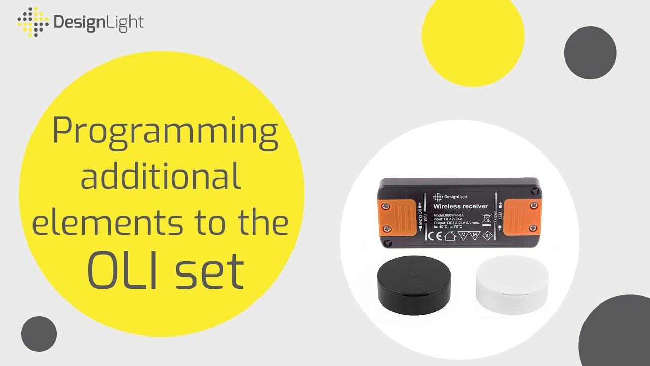 Programming additional elements to the OLI set - www.DesignLight.eu ...