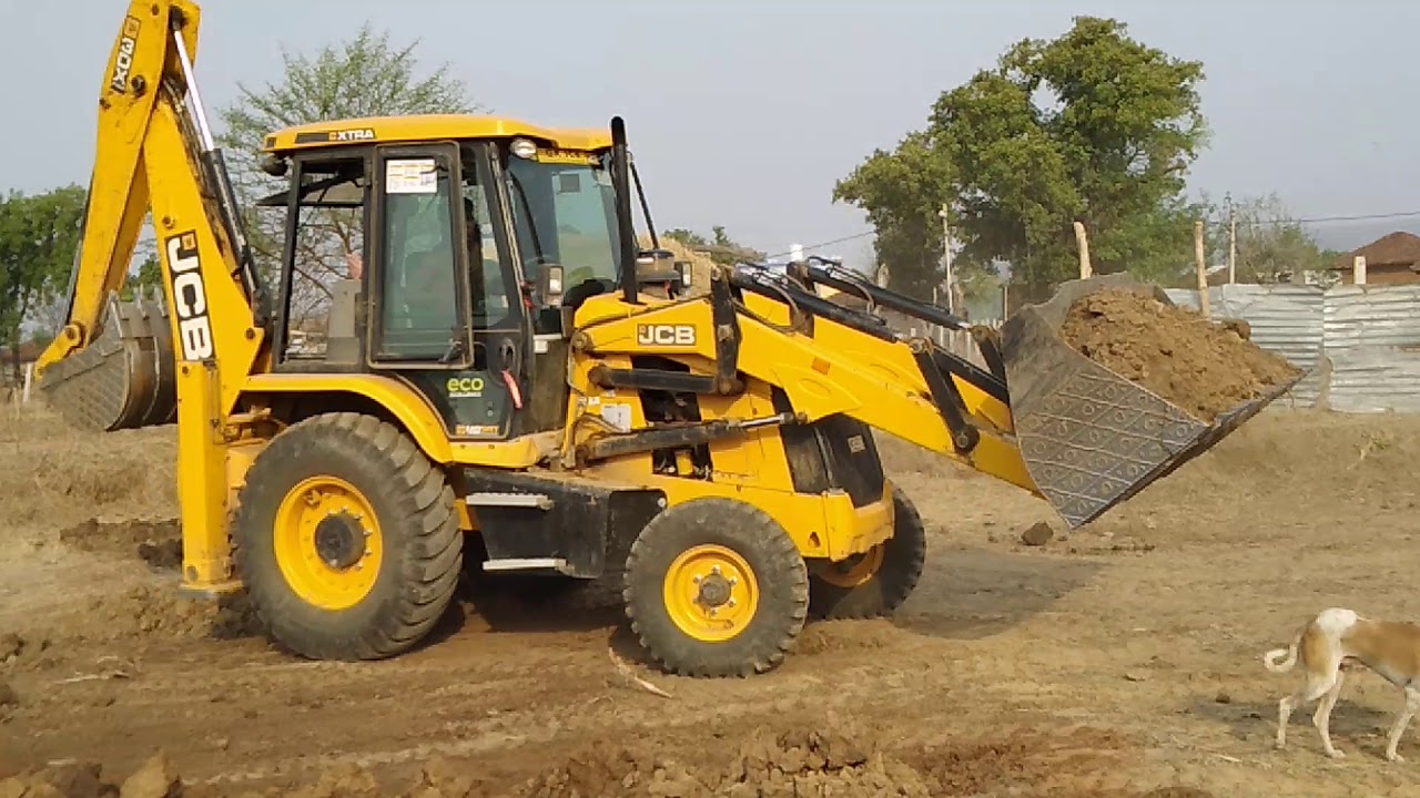 jcb hard working | jcb power test | babkhoe video | jcb on work ...