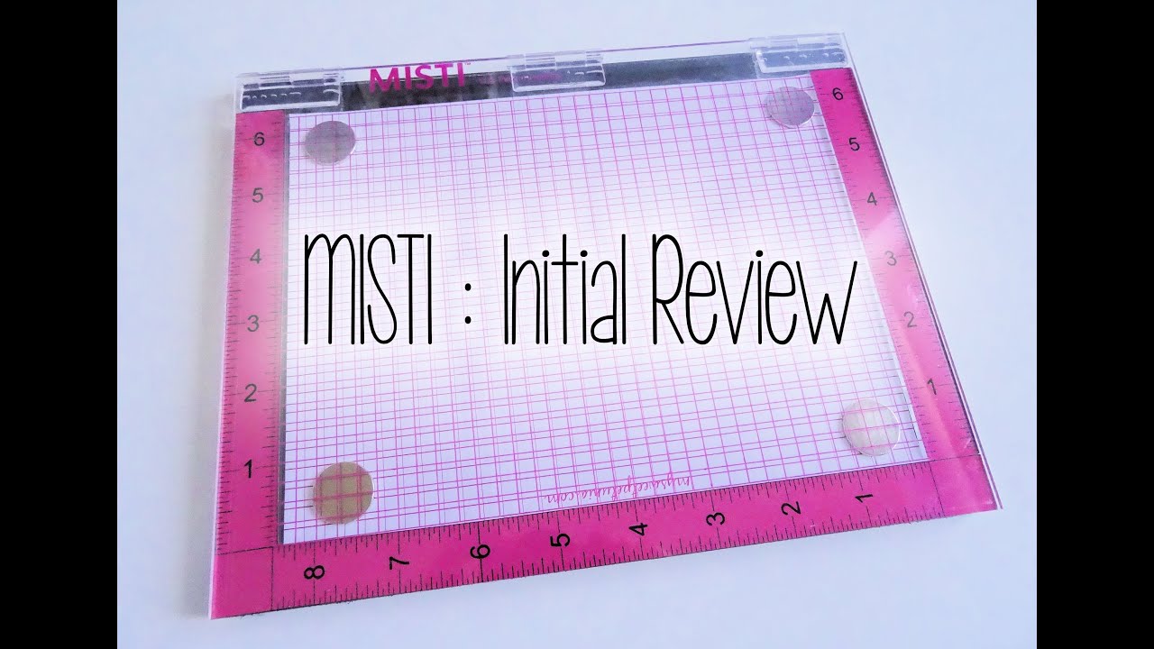 MISTI Initial Review | The Card Grotto - YouTube