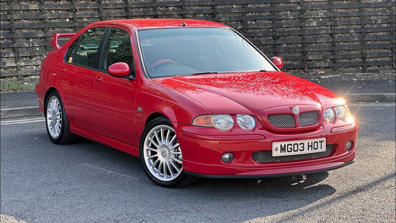 Rare Rover Mg Zs, 2003 with Free private plate with the sale. - YouTube