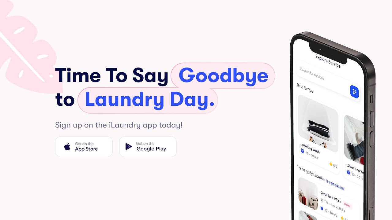 iLaundry App | Fast, convenient and affordable laundry services ...