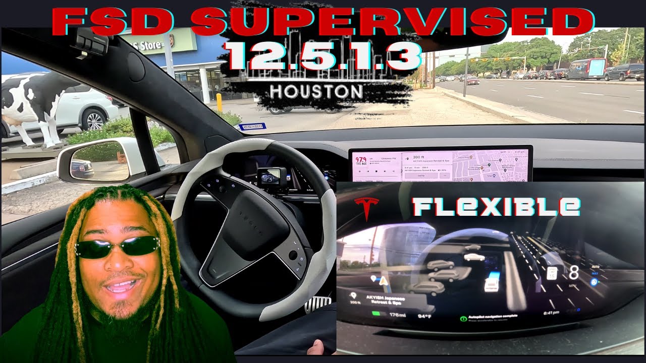 CANADA EV TARIFFS / TESLA FSD SUPERVISED 12.5.1.3 EVENING DRIVE TAKE 4 ...