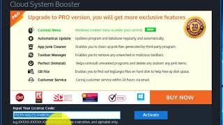 Cloud system booster pro - lasopasms