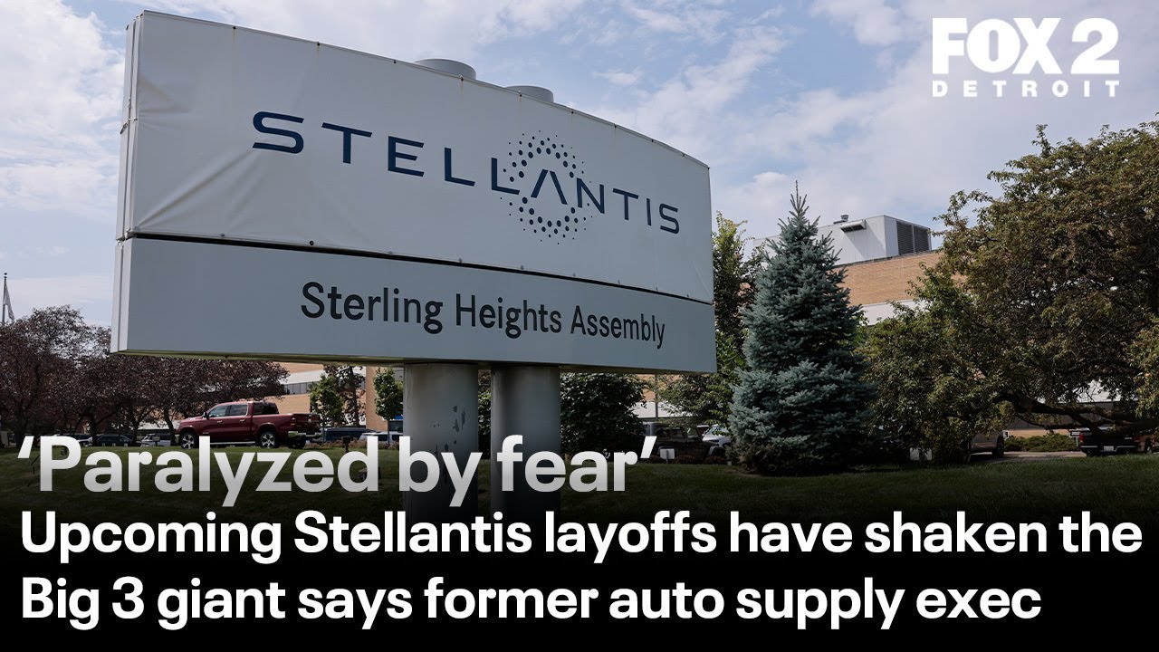 Stellantis layoffs scheduled for this weekend in Sterling Heights - YouTube