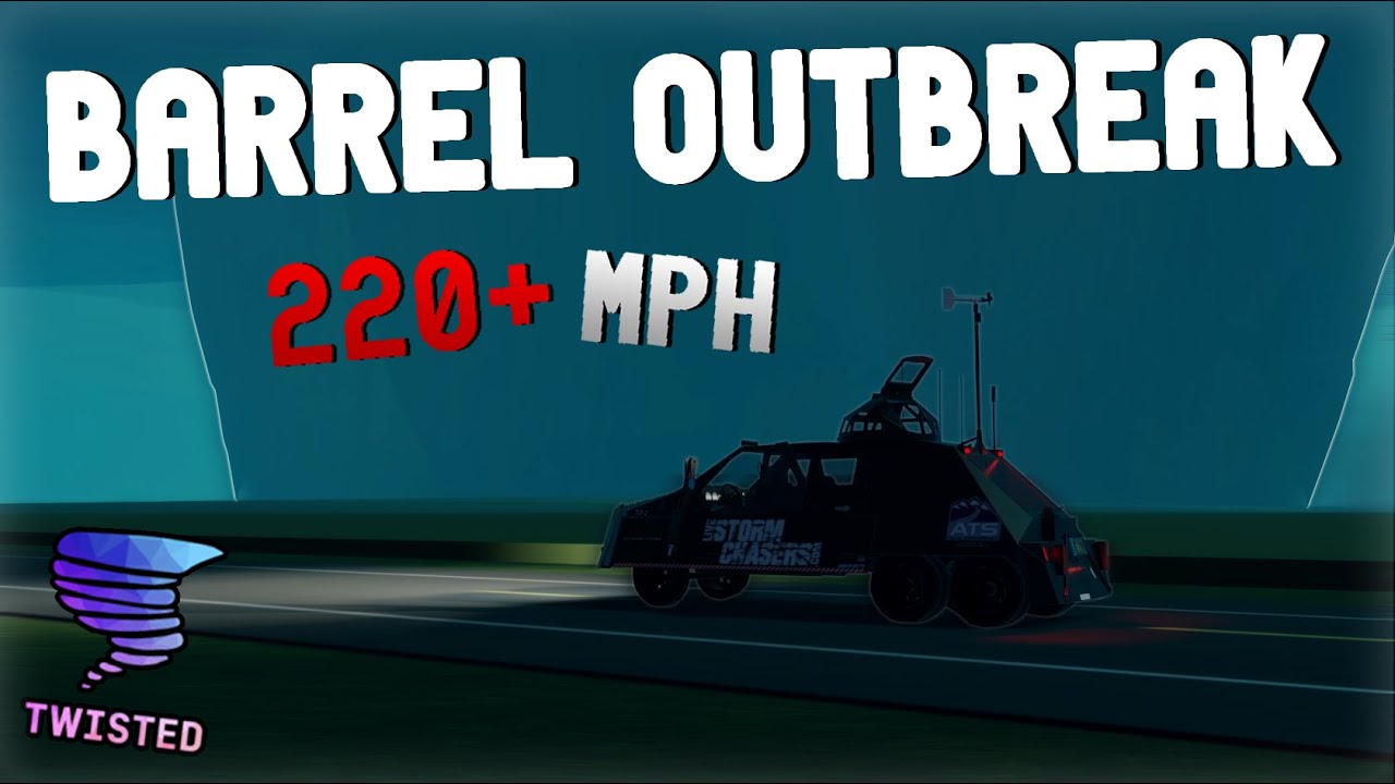Storm Chasing In An Insane Barrel Tornado Outbreak In Twisted!! Roblox ...
