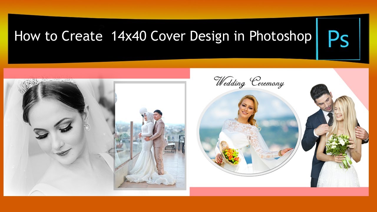 How to Create 14x40 Album Cover Design in Photoshop | How to Design ...