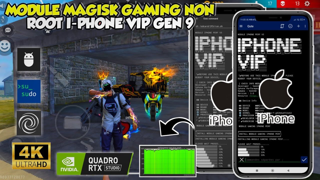 LANCAR PARAH MODULE MAGISK GAMING NON ROOT IPHONE VIP CARA PASANG MODULE NON ROOT UNTUK ATASI ...
