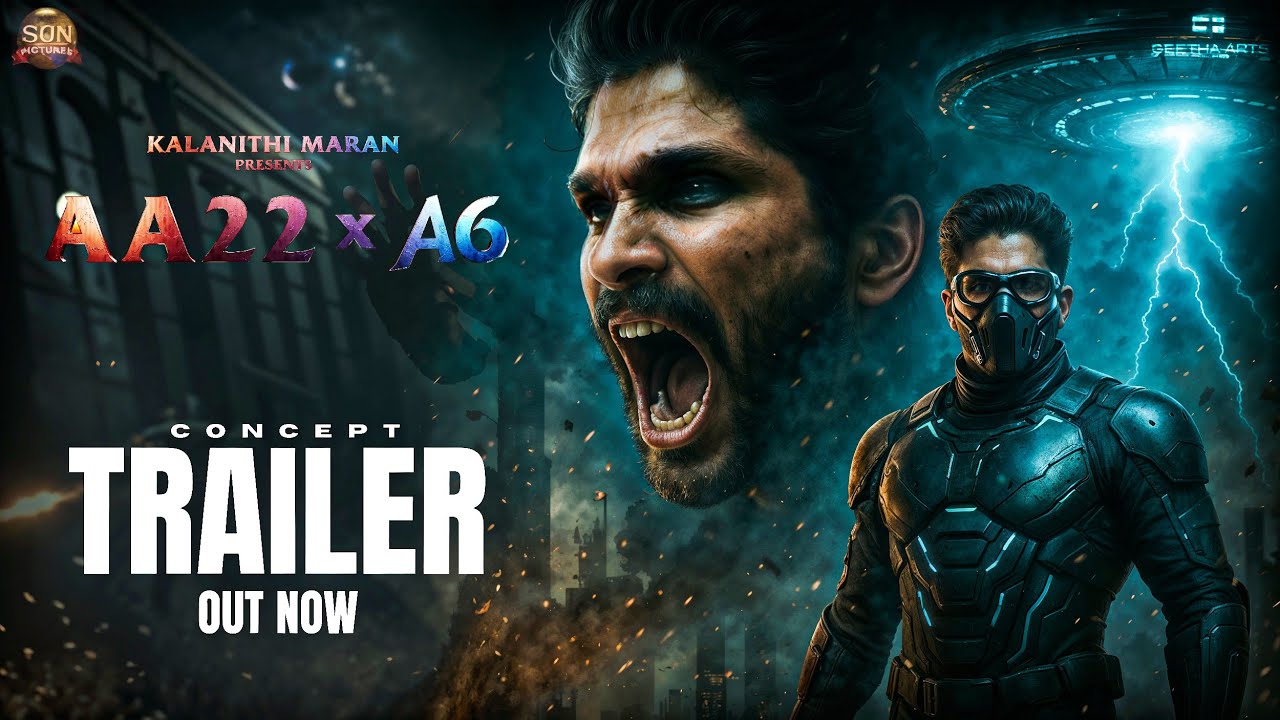 AA22 x A6 - Official Concept Trailer | Allu Arjun | Deepika Padukone ...
