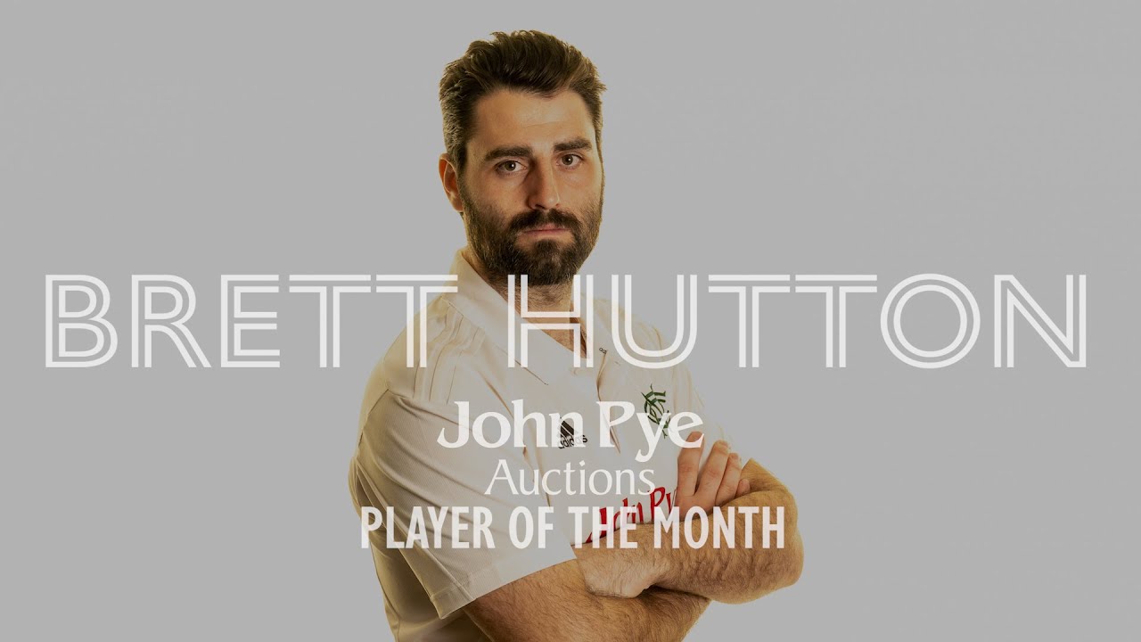 John Pye July Player of the Month: Brett Hutton - YouTube
