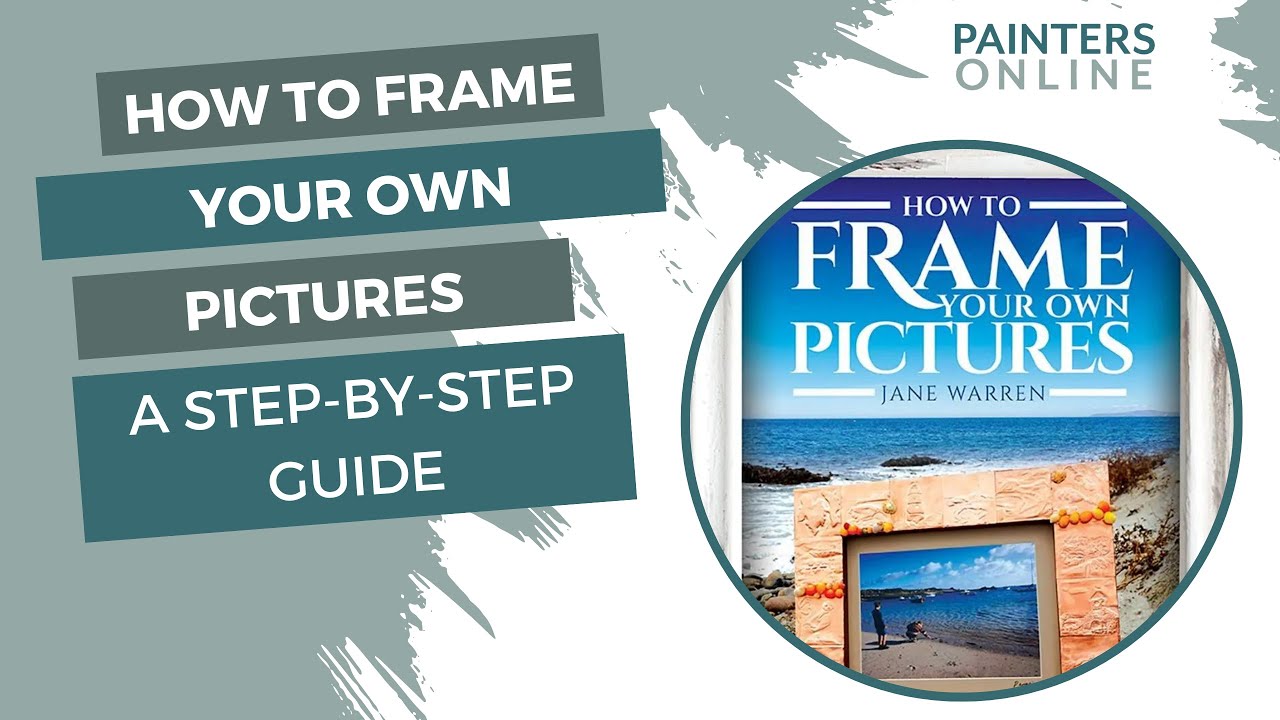 How to Frame Your Own Pictures | A step-by-step guide - YouTube