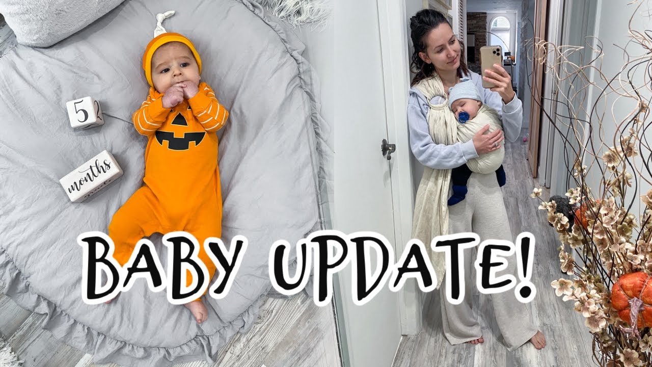 5 MONTH BABY UPDATE! - YouTube
