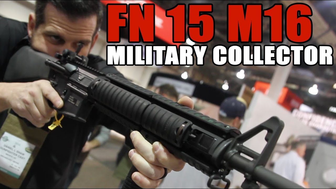 FN 15 | M16 Military Collector | A collector's gun you can shoot - YouTube