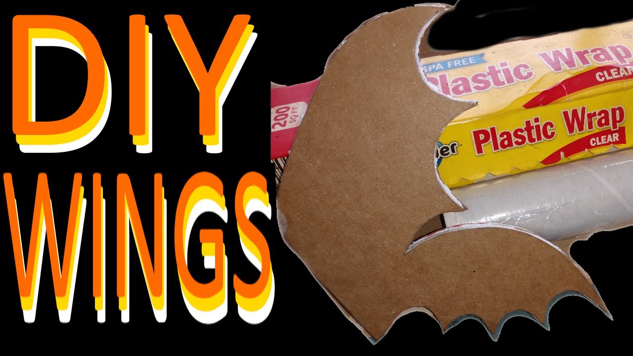 Spooky Wings DIY - YouTube