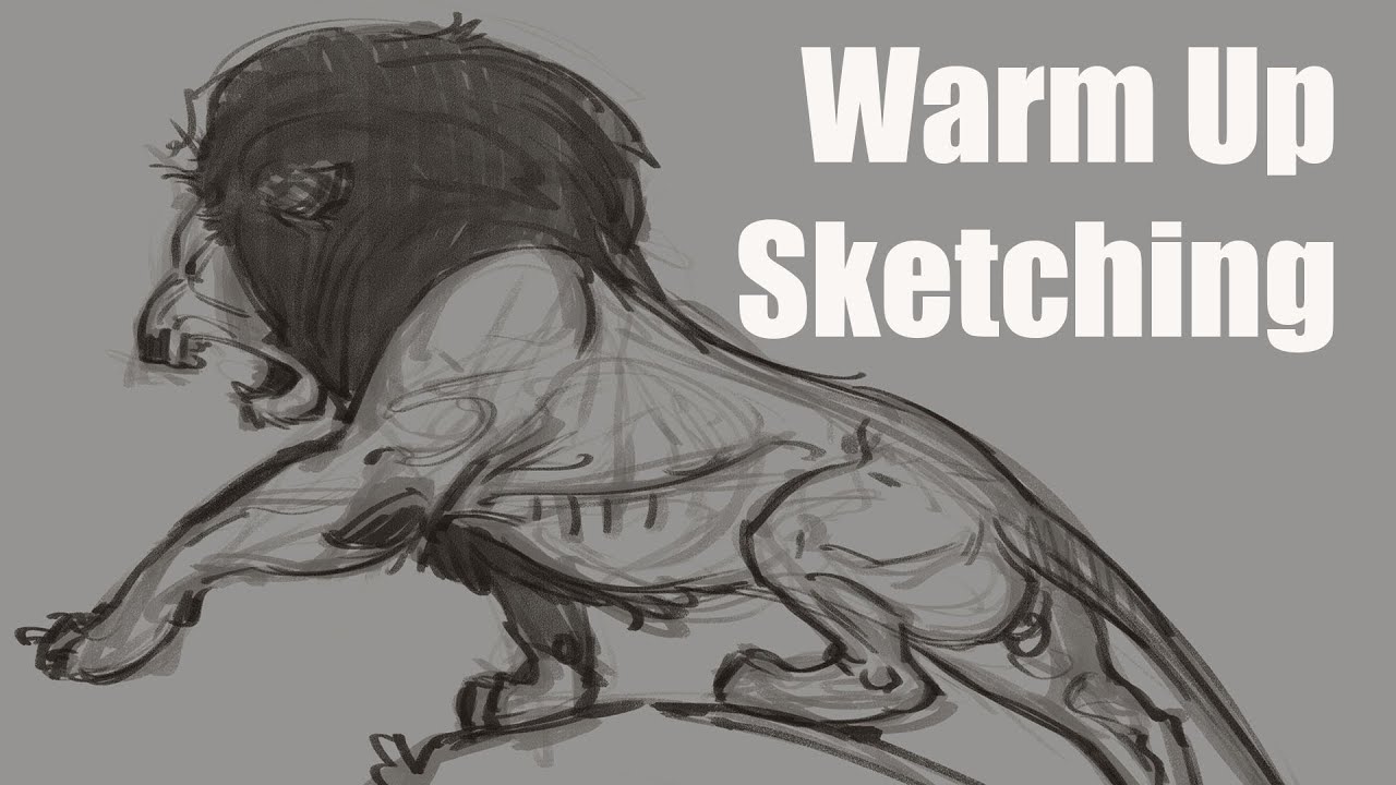 Drawing - Warm Up Sketching - YouTube