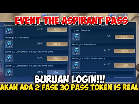 BUG 30 TOKEN PASS ASPIRANT UNITE GRATIS - CARA MENDAPATKAN 30 TOKEN DRAW EVENT ASPIRANT UNITE ...