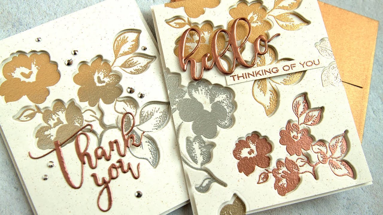 Coordinating Die Cut Windows - YouTube