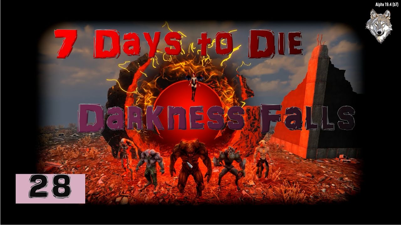 7DTD Day 28 Big Base Construction - YouTube