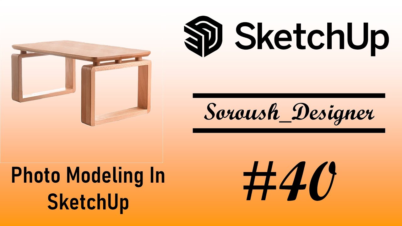 SketchUp - Photo Modeling - YouTube