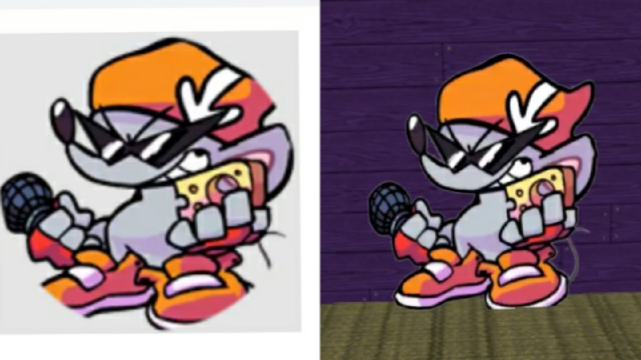 How to get "Rat" badge in hat's FNF rp - YouTube