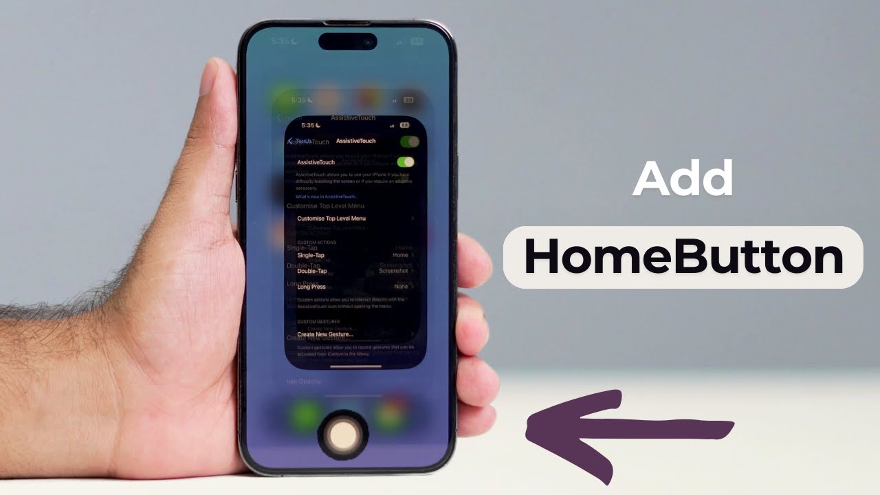 How to Add the Home Button to Your iPhone Screen! (2026) - YouTube