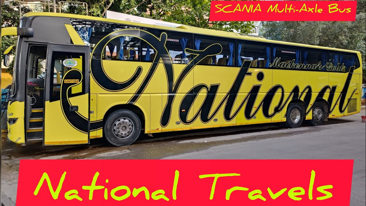 National Travels : Bangalore to Hyderabad #scania Multi-Axle Bus # ...