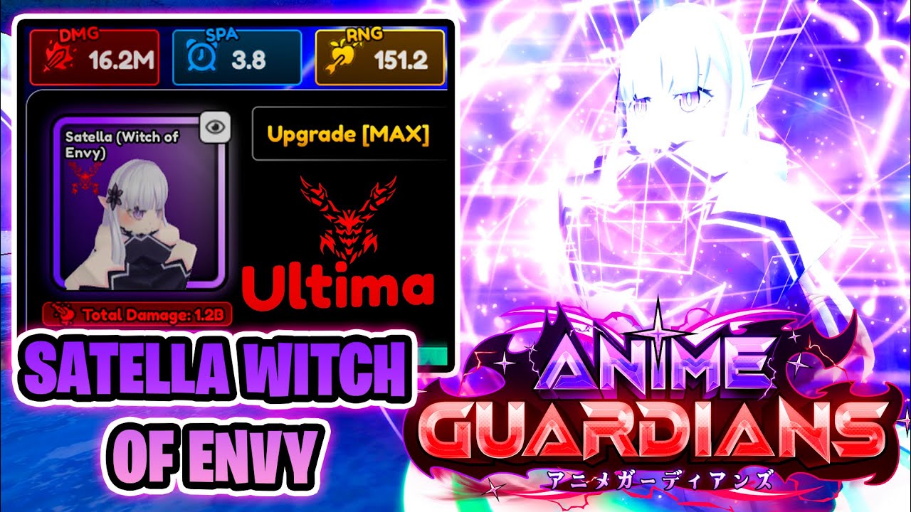 SATELLA WITCH OF ENVY en Anime Guardians [SHOWCASE] - YouTube