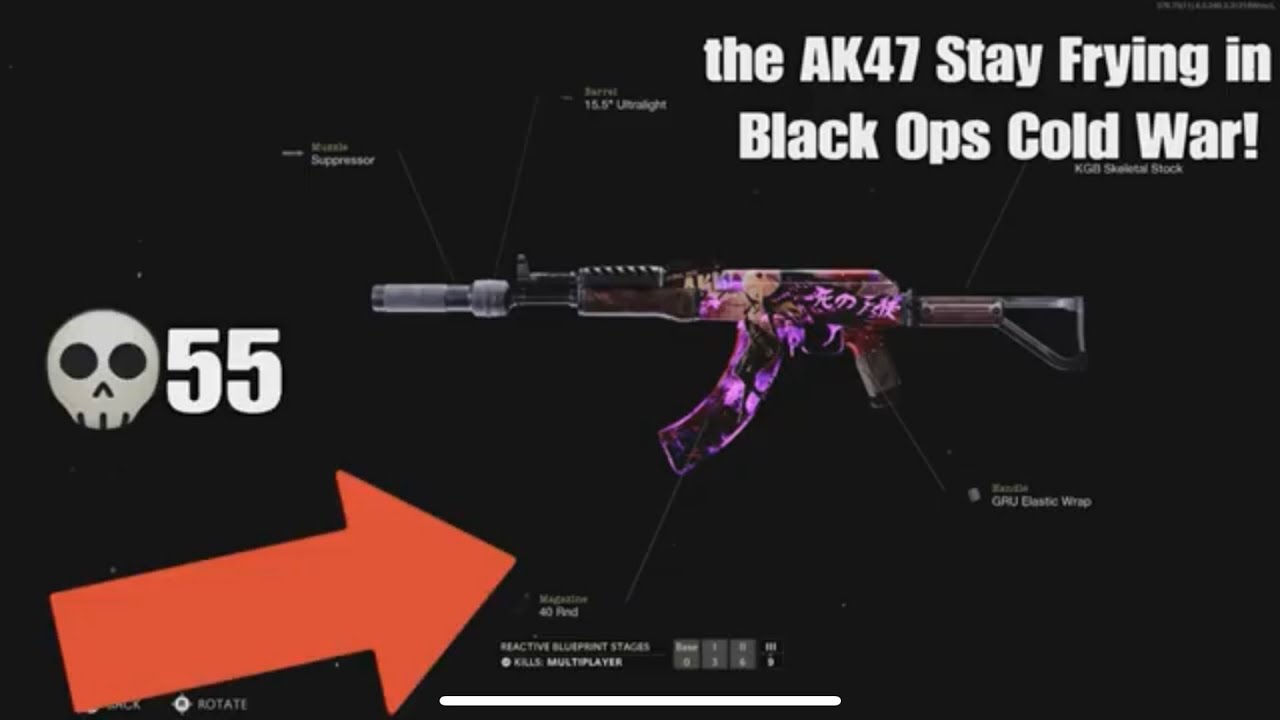 the AK47 Stay Frying in Black Ops Cold War!🔥 (Best AK47 Class Setup ...