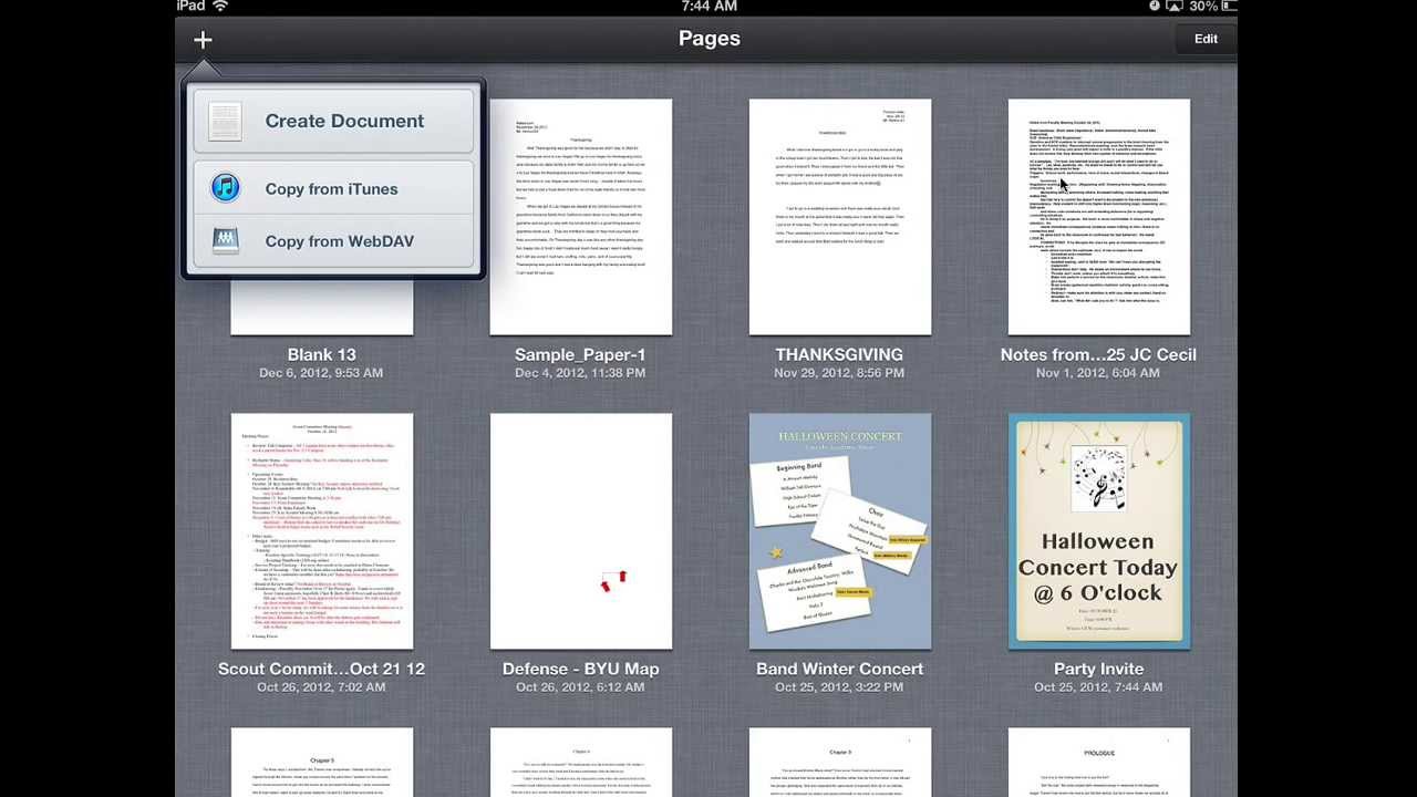 How To Create A Document In Pages YouTube How To Create A Document In Pages YouTube