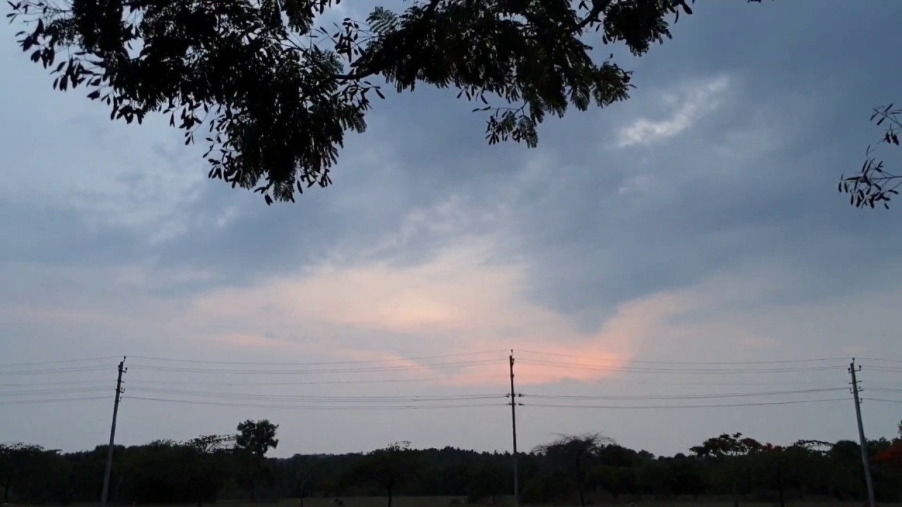 Weather evening view - YouTube