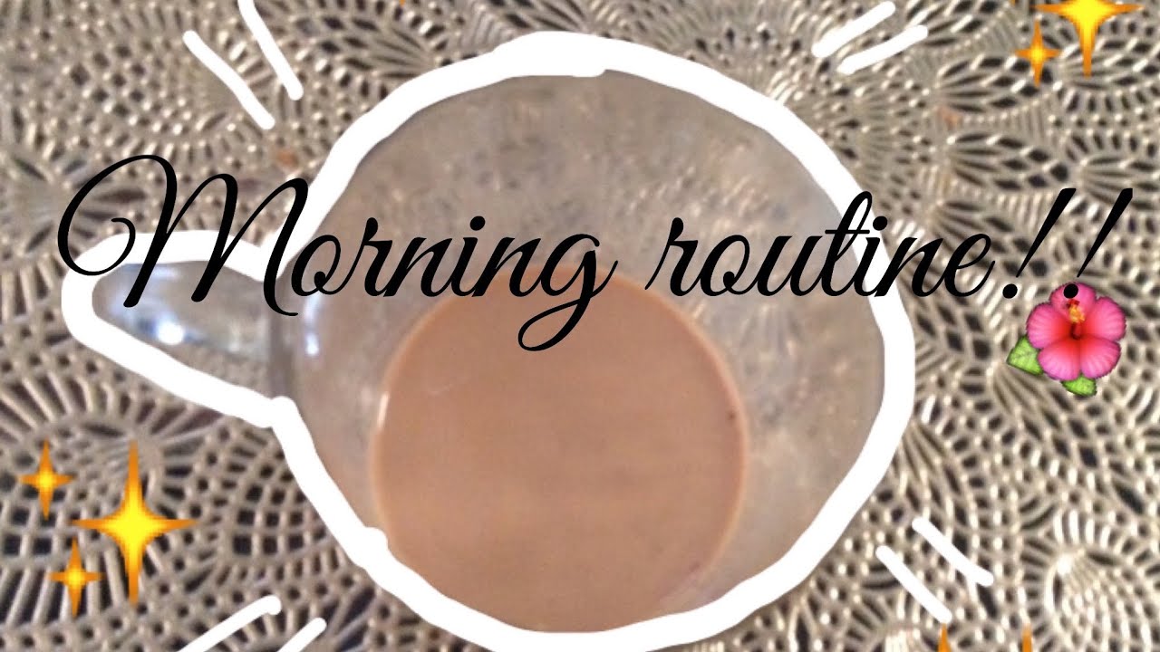 Morning routine 💫 - YouTube