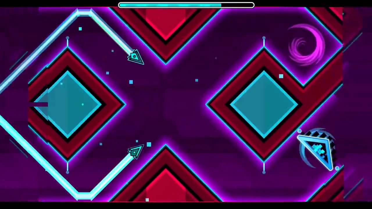 Прохождение уровня Geometry Dash "Deadlocked" - YouTube