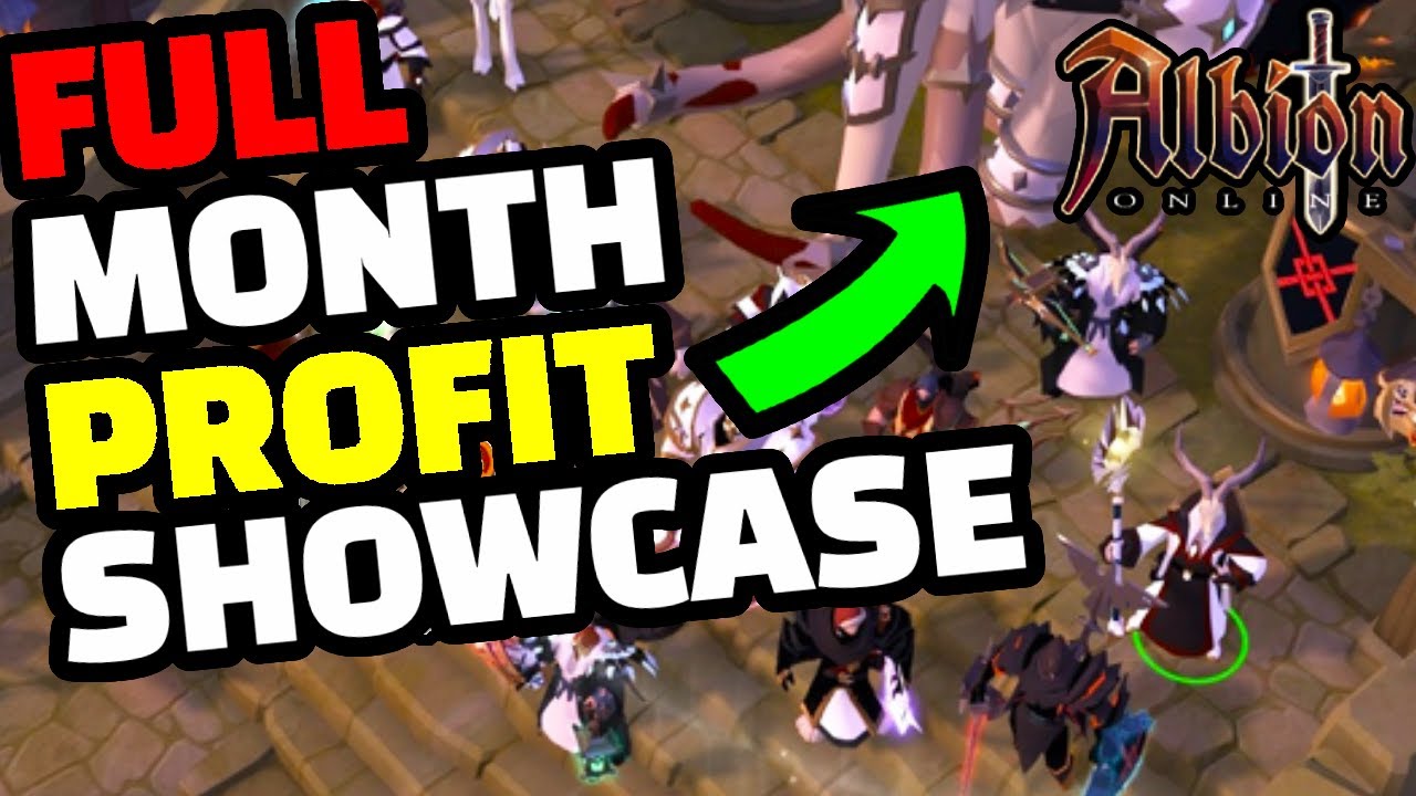 Profits From ONE MONTH of MAX LEVEL CRAFTING - Albion Online - YouTube
