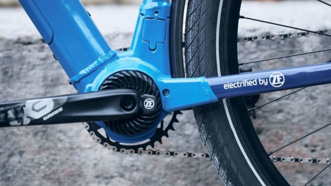 ZF Centrix E-Bike Motor mit 105 Nm & 750 Watt – Kompakt, stark, smart ...