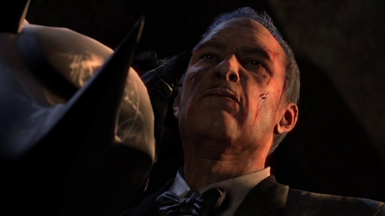 Batman Arkham Origins - Bane Kills Alfred - YouTube