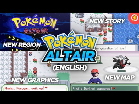 Pokemon Altair (English) - GBA Rom With New Region, Good Graphics, New ...