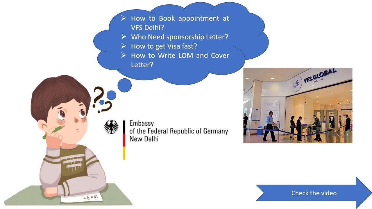How to Apply for German Student Visa | VFS Delhi | Vfs Mumbai | Kolkata ...