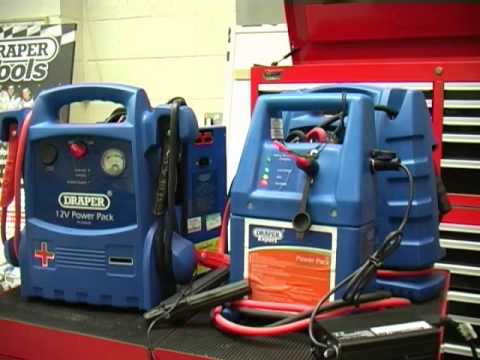 Extending the life of your Draper Power Pack on first use and during ...