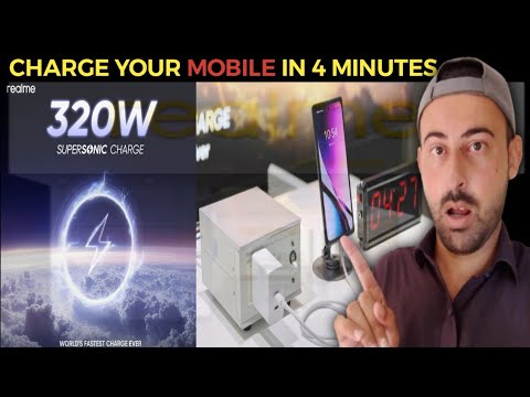 Realme 320W Supersonic World's Fastest Charger - YouTube