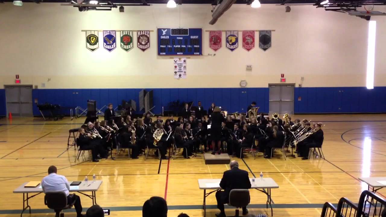 Beach Park Middle School Symphonic Band Competition 2013 (BPMS) - YouTube