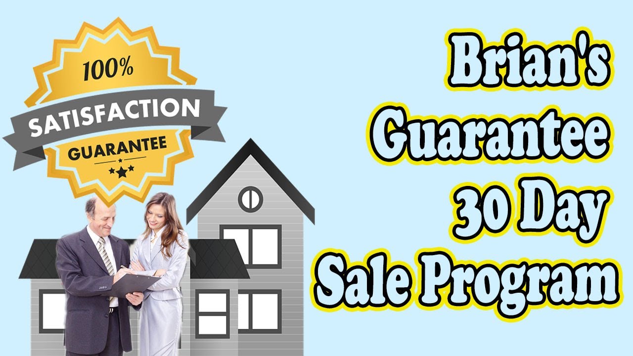 30 Day Guaranteed Sale Program | Brian Khatambakhsh Real Estate Team ...