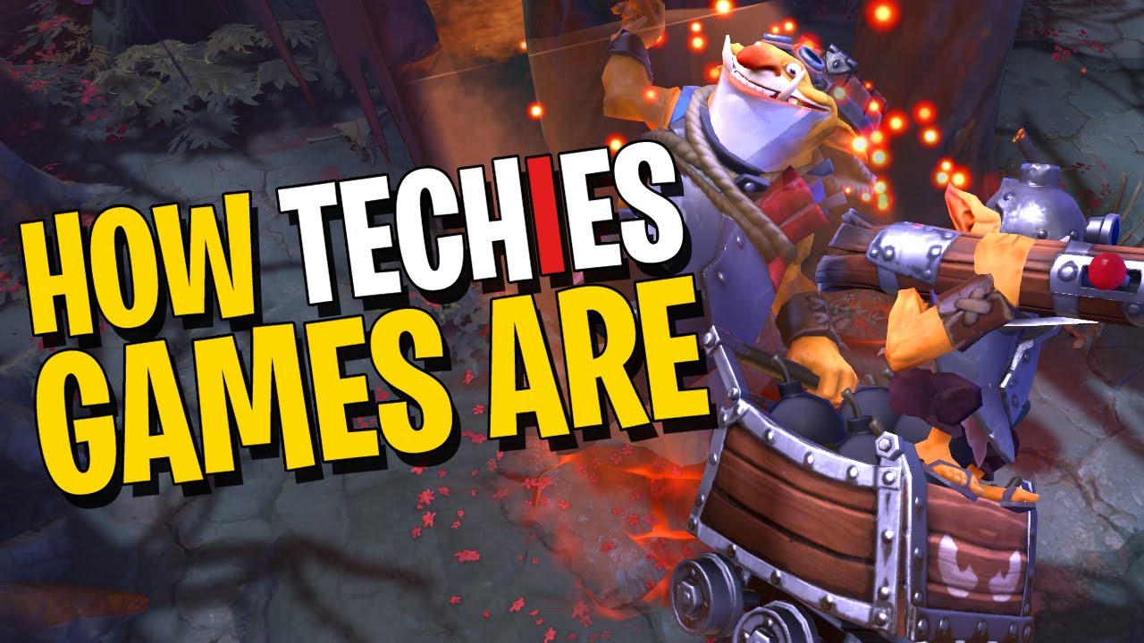 How Techies Games Are - DotA 2 - YouTube