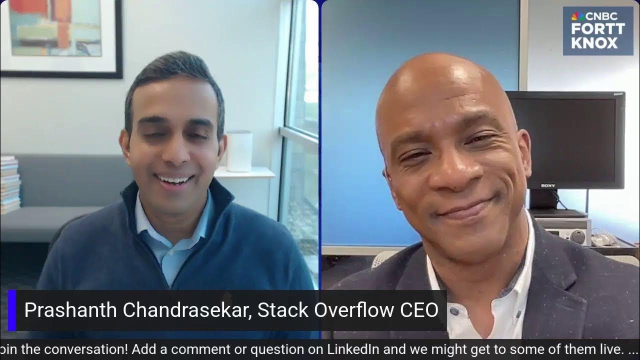 Prashanth Chandrasekar, Stack Overflow CEO: A Fortt Knox Conversation - YouTube