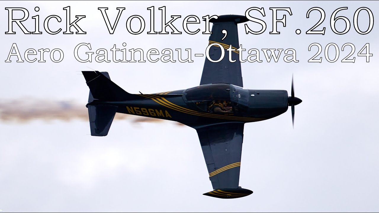 Rick Volker, SIAI-Marchetti SF.260 in 4K - Aero Gatineau-Ottawa - 2024-09-06. - YouTube