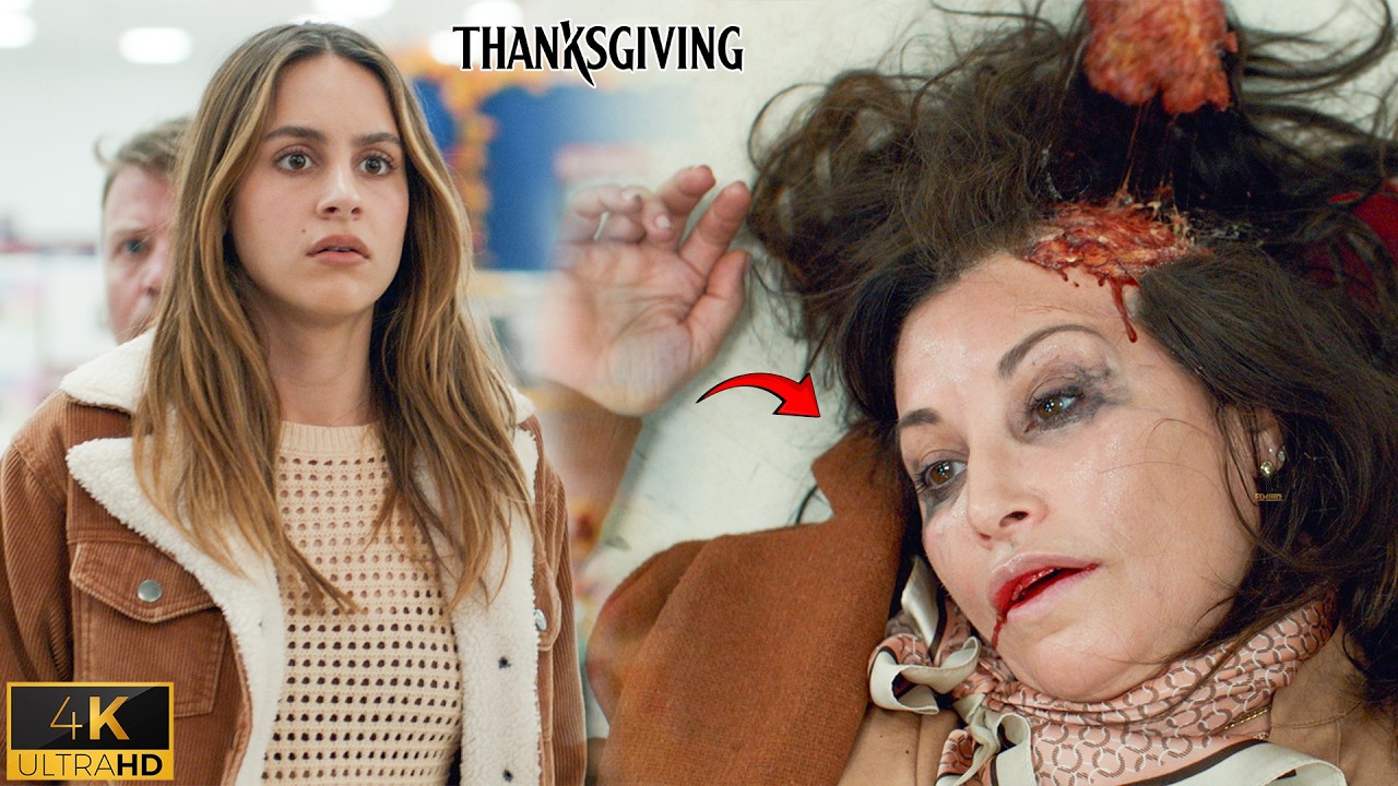 Thanksgiving Black Friday Turns Deadly | Opening Chaos Scene - YouTube