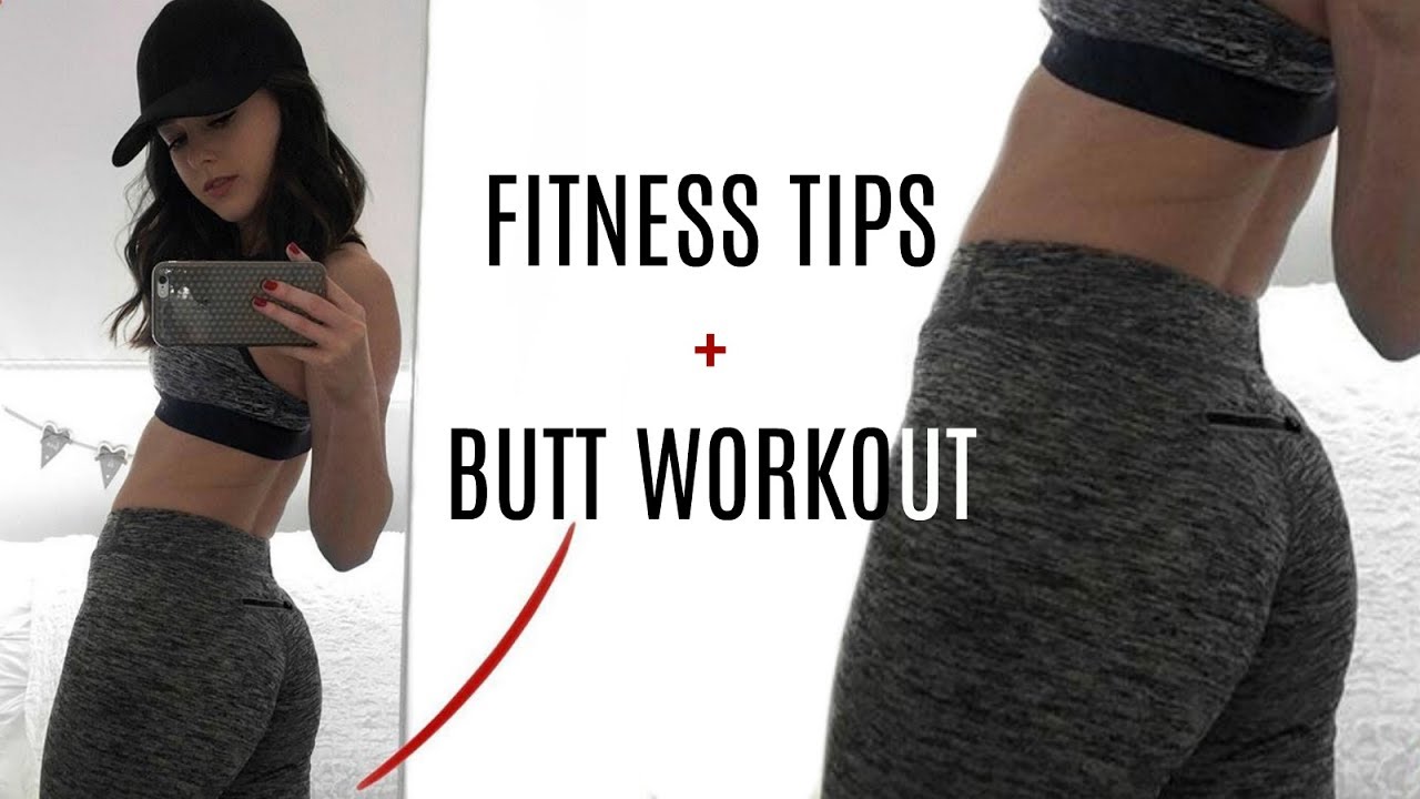 FITNESS TIPS FOR BEGINNERS | LEG & BUTT WORKOUT! - YouTube