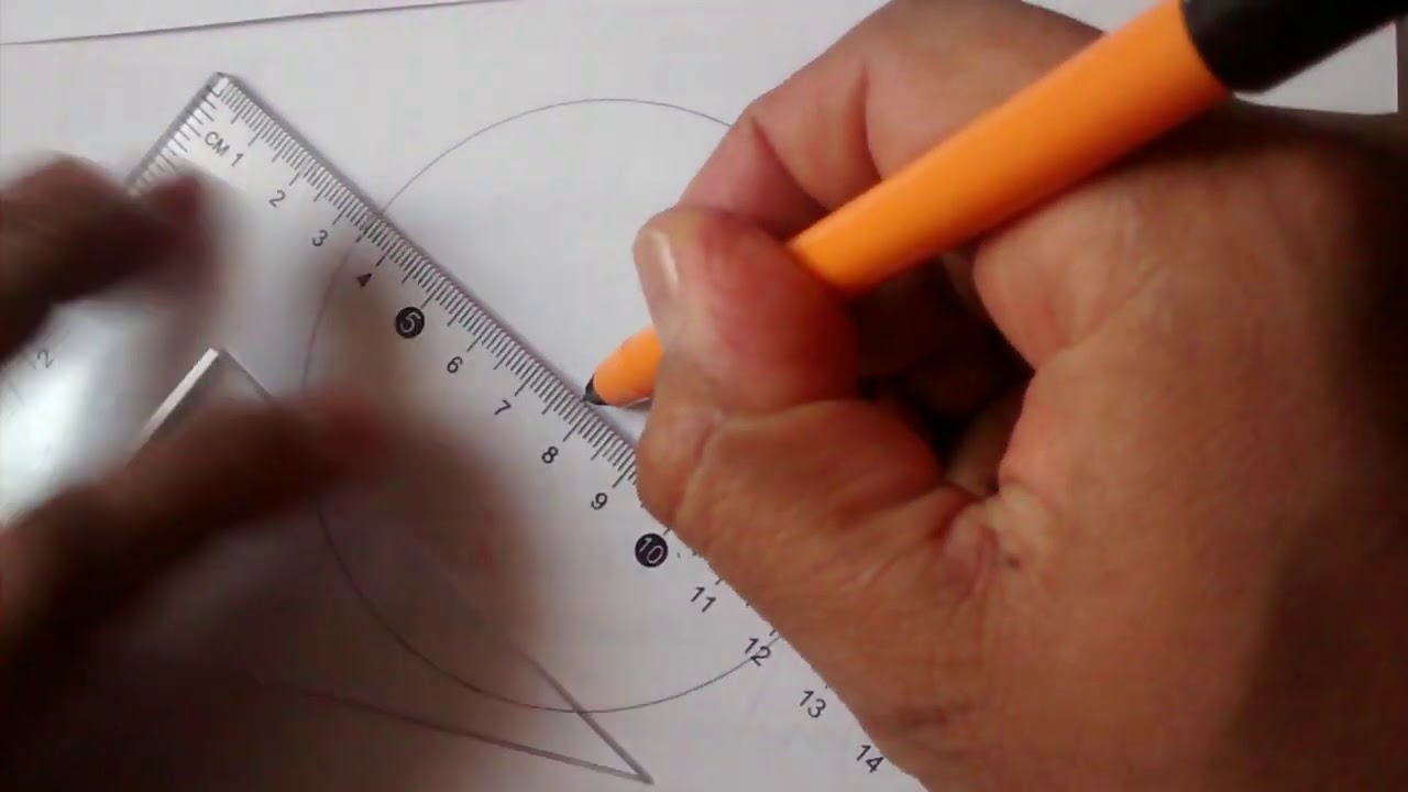Construcción con regla y compás 15 - YouTube